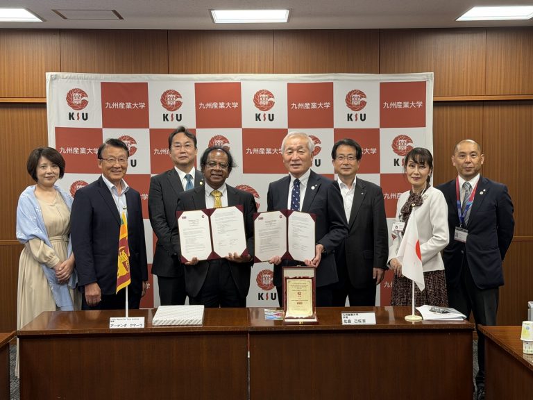 九州産業大学とスリランカの日系大学であるランカ・ニッポン・ビズテック・インスティテュート（LNBTI）は、九州産業大学において日本スリランカ ...